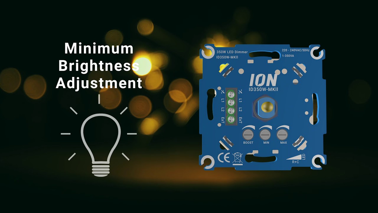 ION-350W MK-II LED Dimmer - YouTube