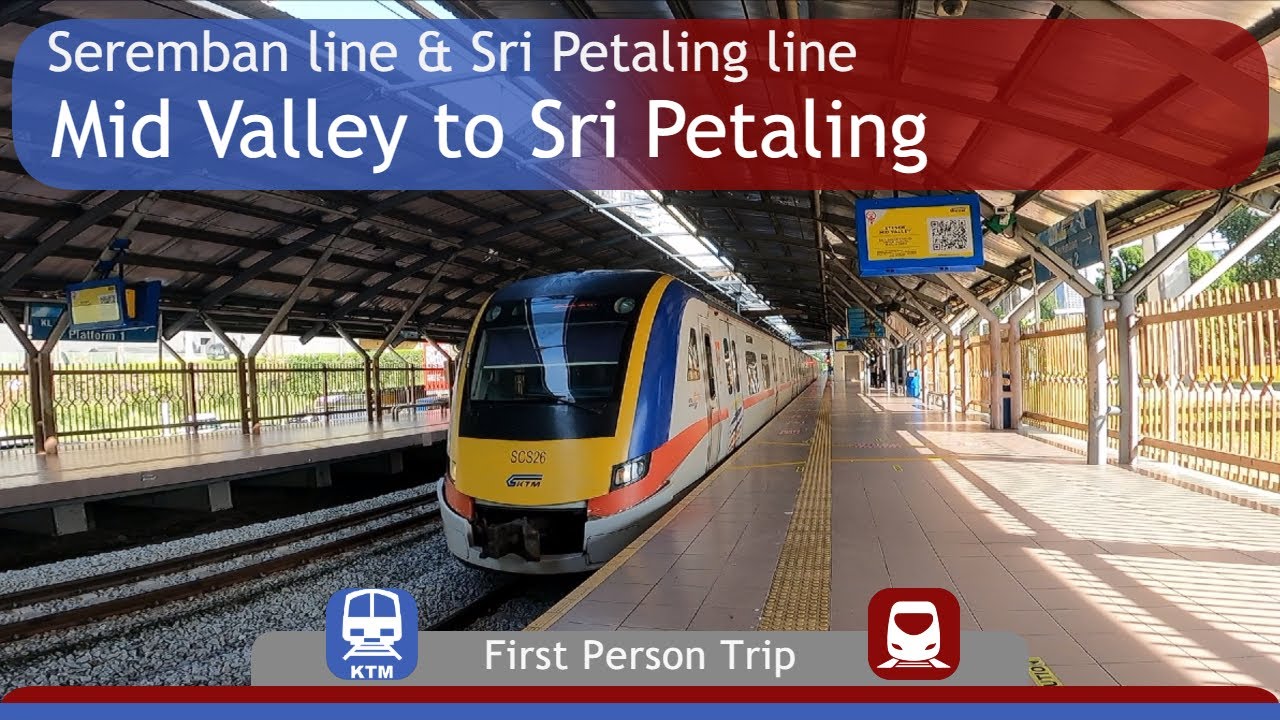 KTM & LRT FPV : Mid Valley to Sri Petaling - YouTube