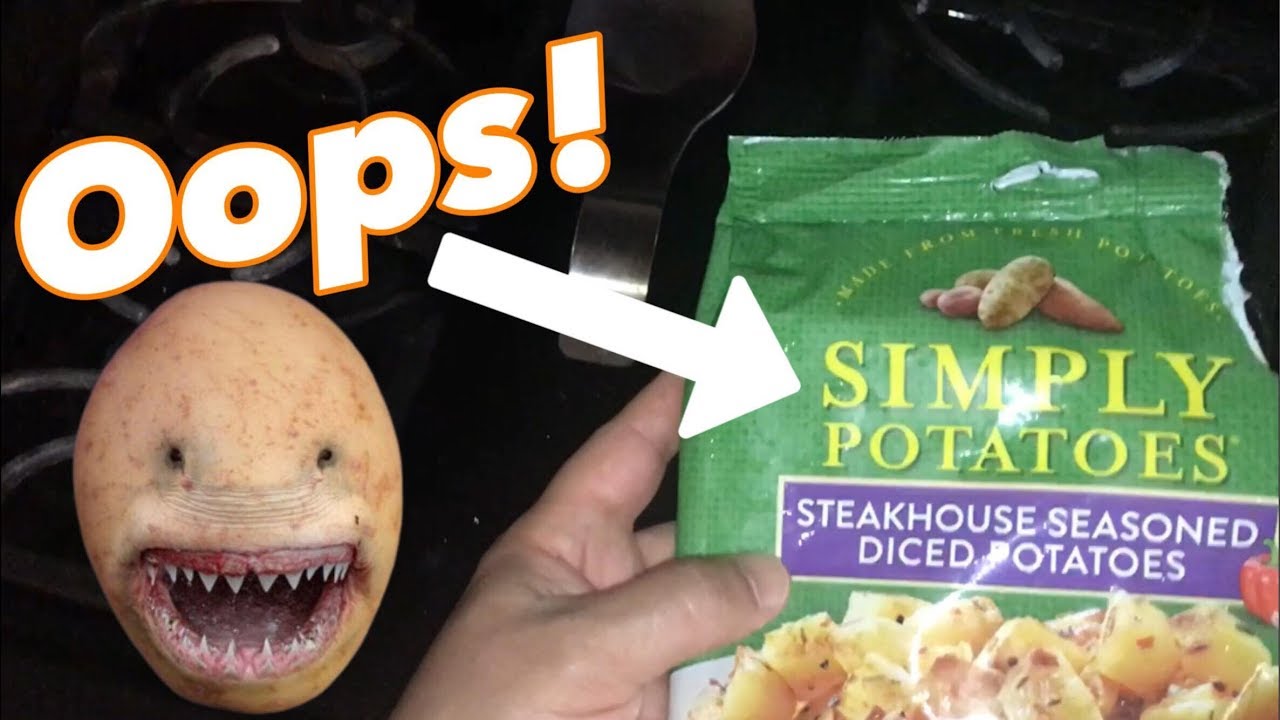 Simply Potatoes Steakhouse Seasoned Diced Potatoes Review - YouTube