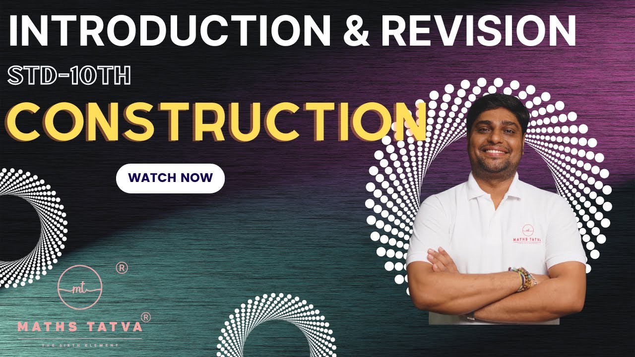 Class 10th EM Maths Constructions - YouTube