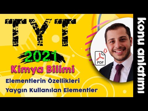 5) Kimya Bilimi – Kimyanın Sembolik Dili - Ünite 1 (9.Sınıf -TYT Kimya) Yenisi çekildi 2026