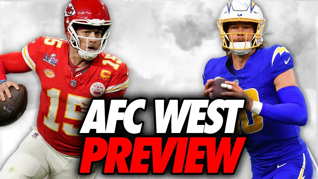 The AFC West is SLOWLY Improving!! (AFC West Preview) | NFL Analysis ...