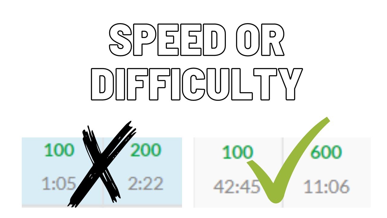 Focus on Speed vs Difficulty in Competitive Programming? - YouTube