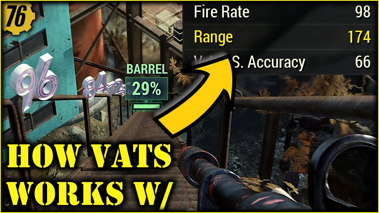 Fallout 76 - How Range Affects VATS. The Final Test and Result. - YouTube
