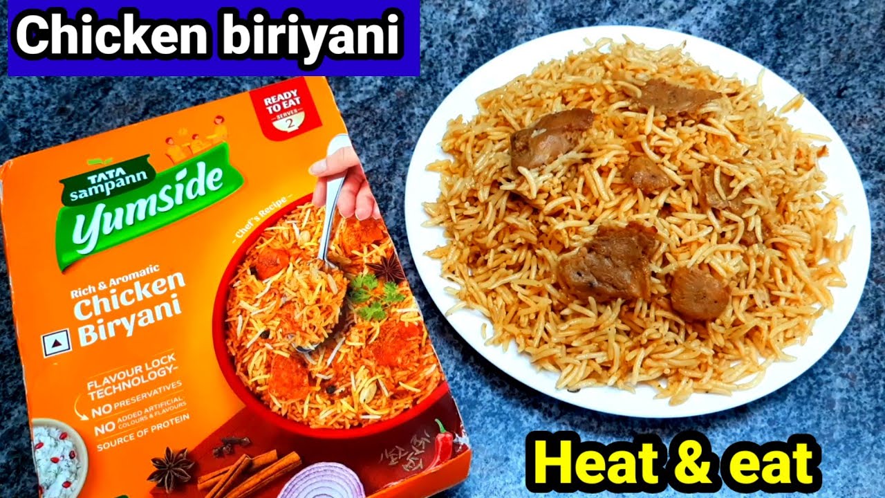 Tata sampann yumside chicken biriyani |chicken biriyani|lunch recipes ...