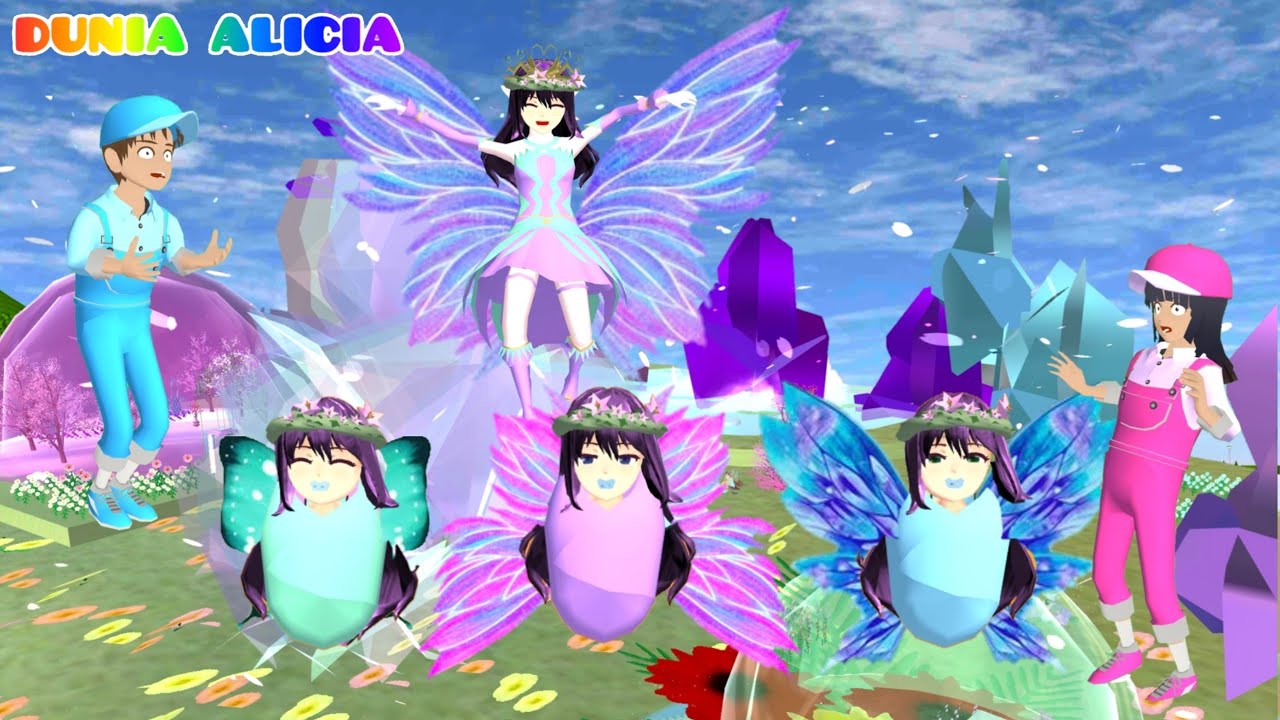 Yuta Mio Dan Baby Fairy Kembar 3😱 | Peri Anisa Diculik Goblin👺 | Sakura ...