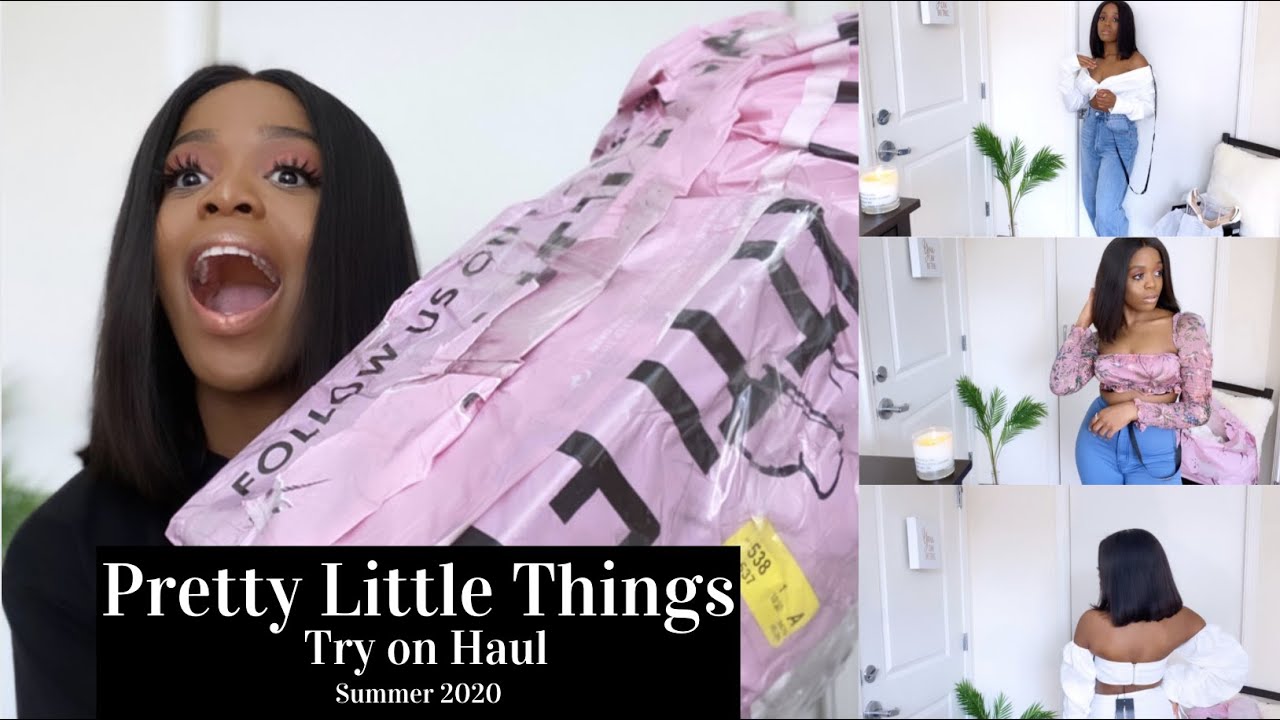 Pretty Little Things Try on haul|Summer 2020 - YouTube