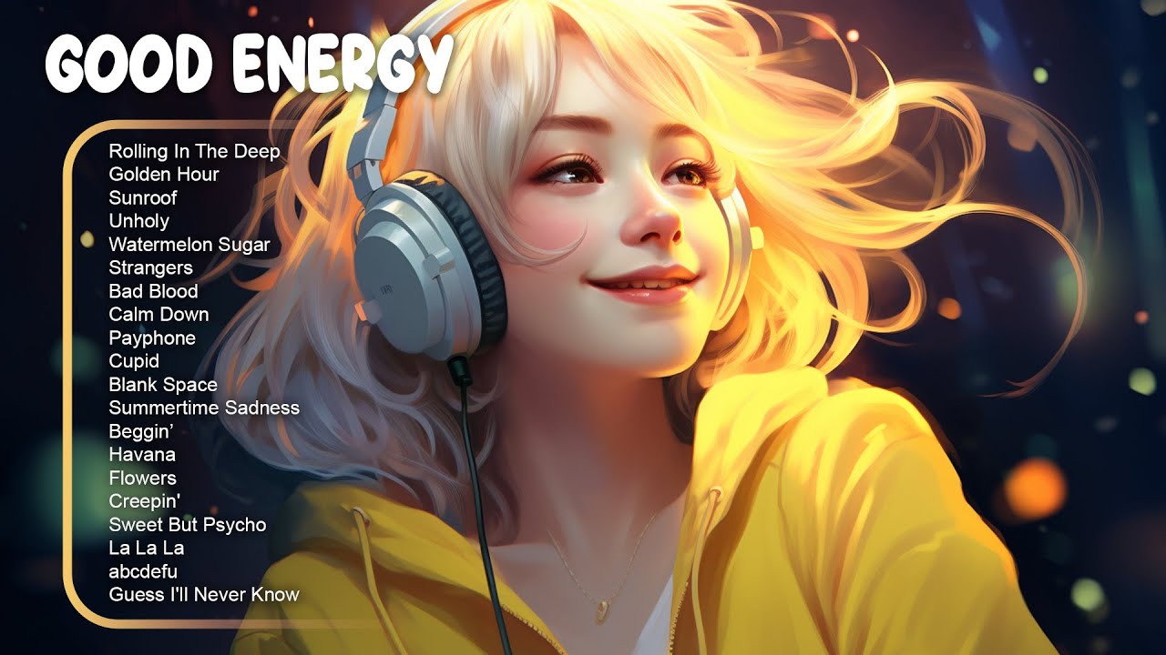 Good Energy 🌞 Here's to a playlist that fills your heart with warmth ...