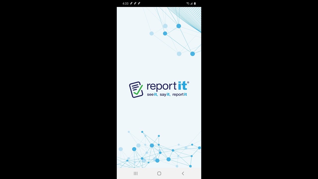 Using the new Report It App - YouTube