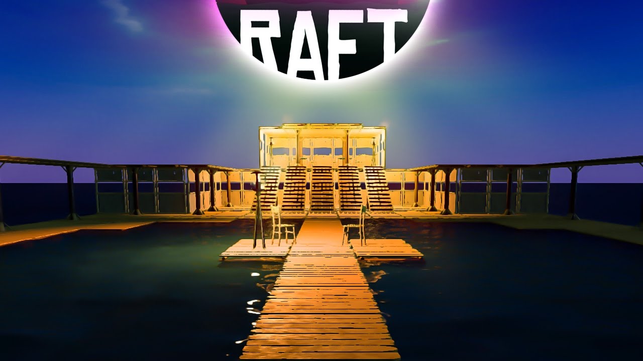 RAFT EPIC OCEAN POOL BUILD - Raft Update - Huge Raft Build - Raft Alpha ...