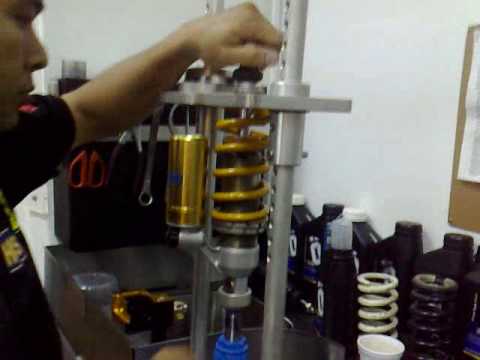 Rebuild OHLINS Rear Shock for DUCATI 916 96yr Model(Part16 END)www ...