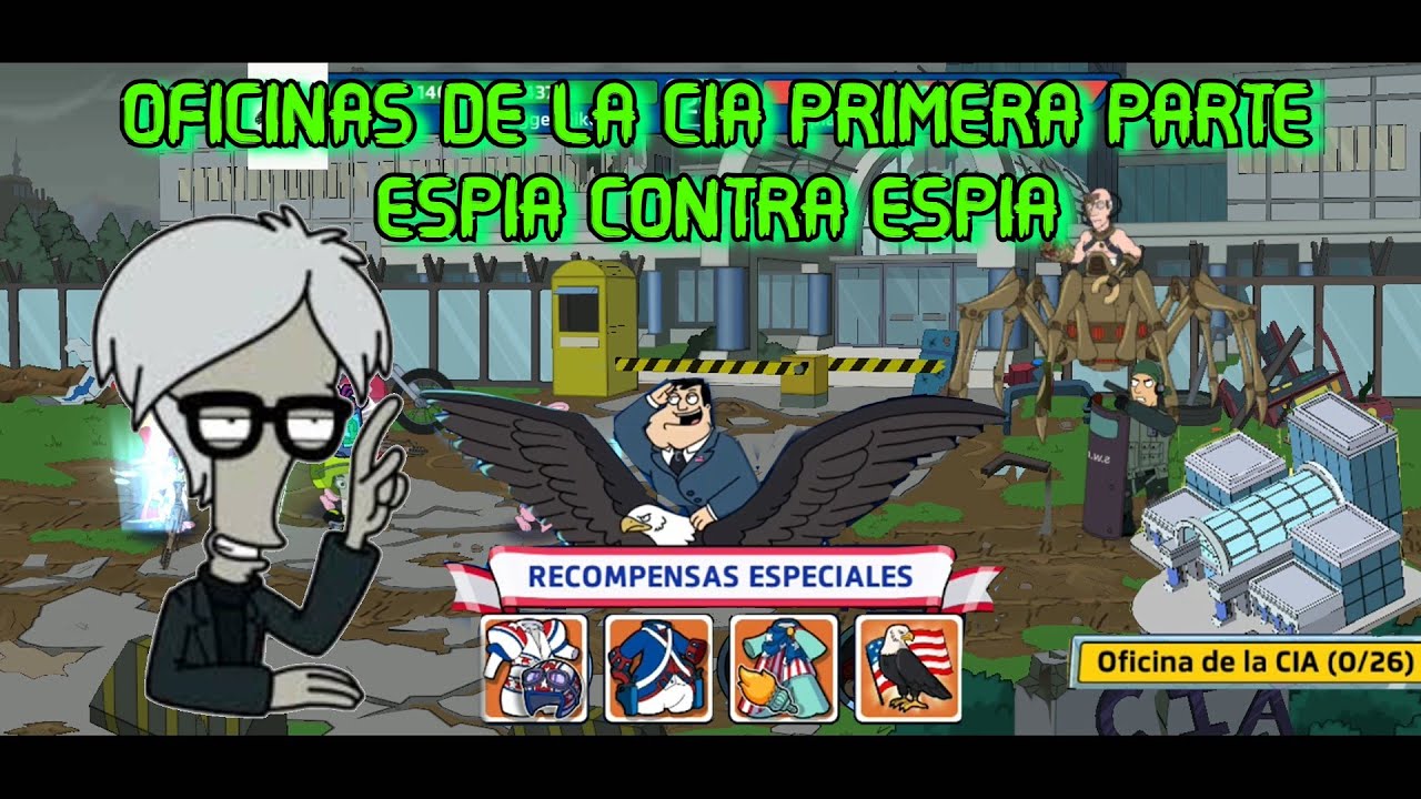 AMERICAN DAD APOCALYSE SOON | OFICINAS DE LA CIA | PASANDO TODOS LOS ...