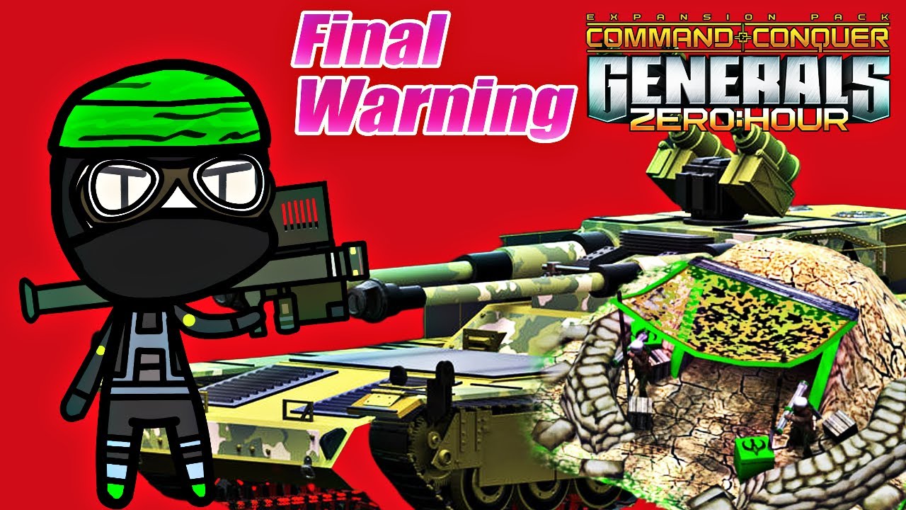 Command & Conquer Generals Zero Hour Custom Mission - Final Warning ...