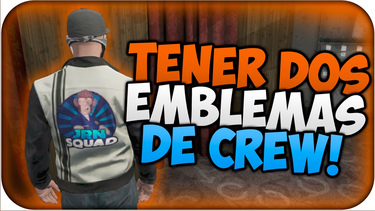 TENER DOS EMBLEMAS DE CREW EN LA ROPA! | GTA V Online 1.27/1.31 - YouTube