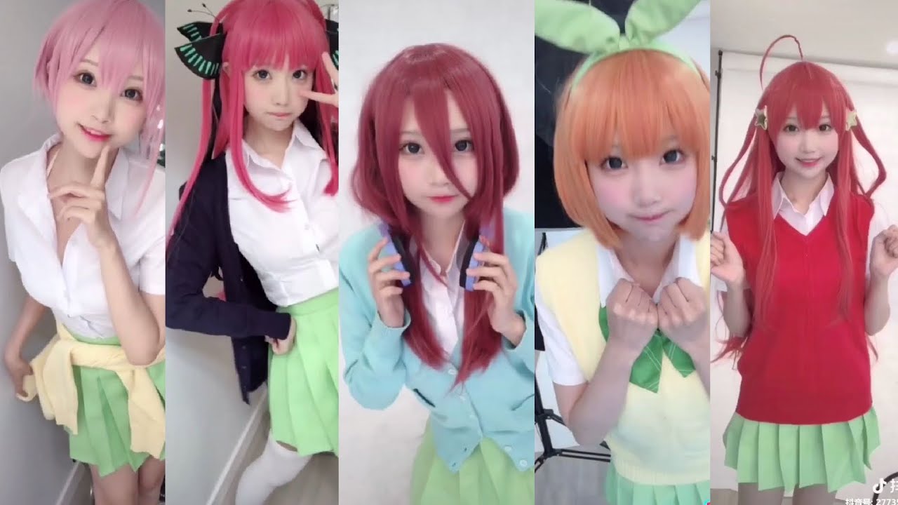 cosplay gotoubun no hanayome very cute - YouTube