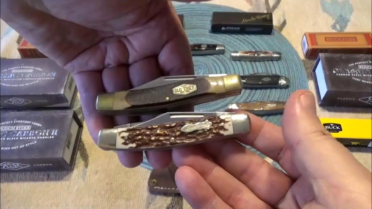 Traditional 3 Blade Pocket Knife Patterns. - YouTube