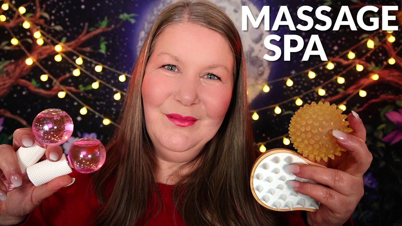 ASMR Massage Spa Roleplay 💤 Head, Face and Shoulder 💤 Personal ...