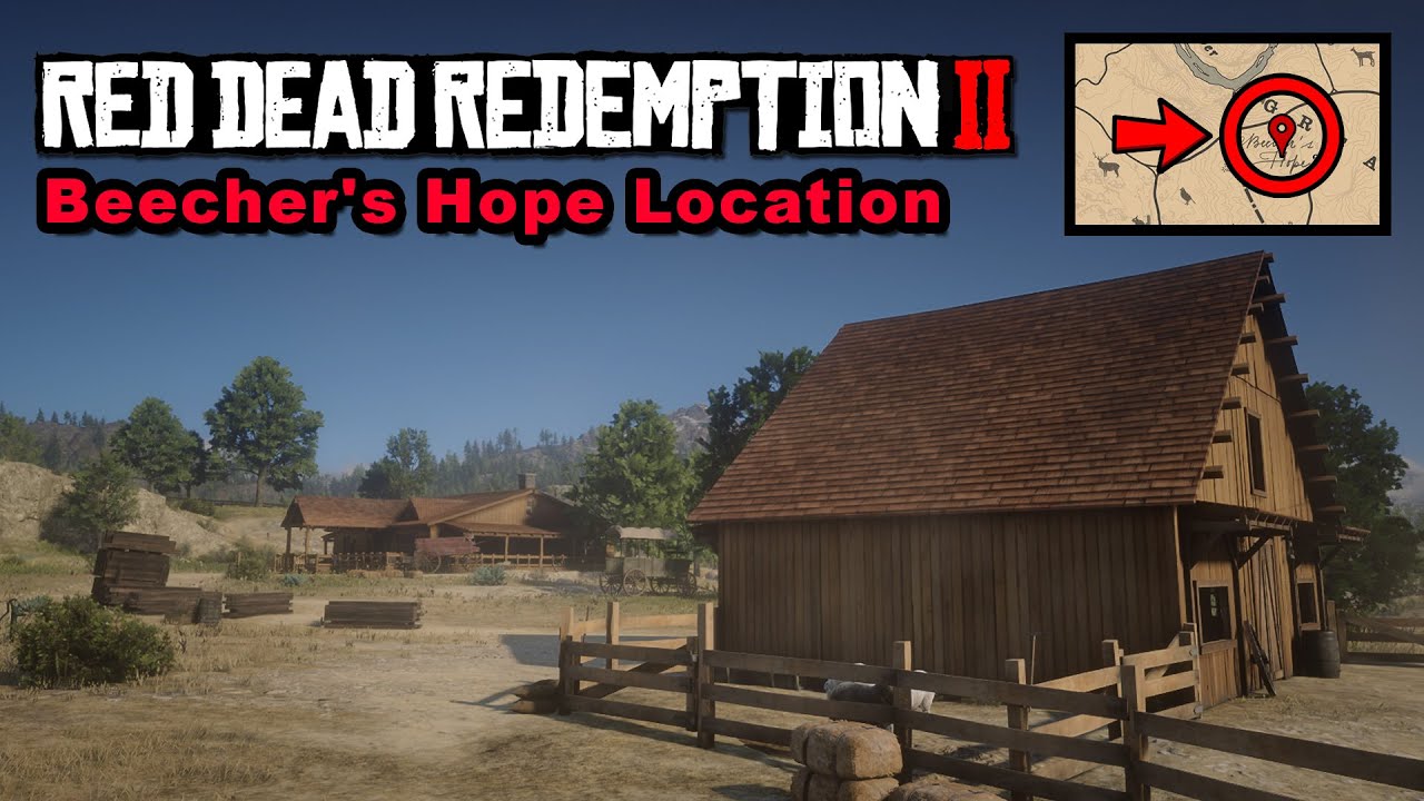 Beecher's Hope location - Red Dead Redemption 2 - YouTube
