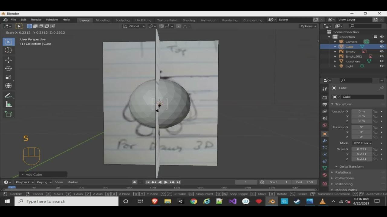 Blender Image References - YouTube