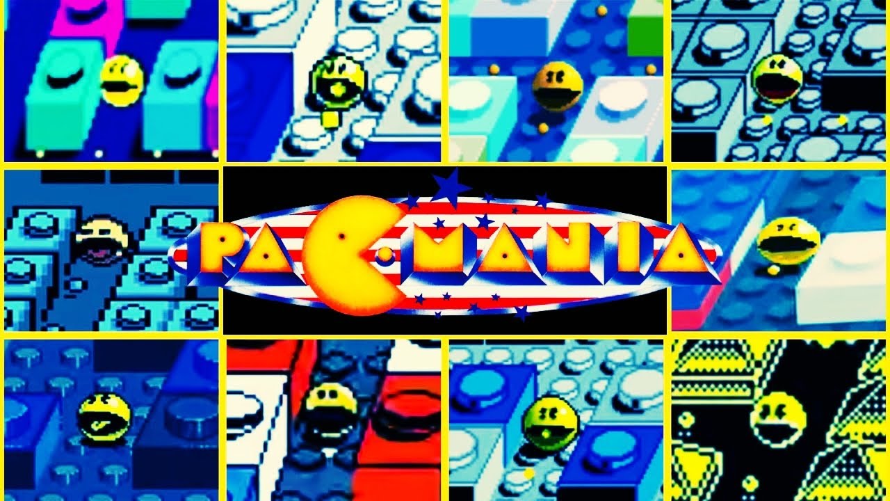 Pac-Mania Versions/Ports Comparison|All Cutscenes Included|HD|60FPS ...