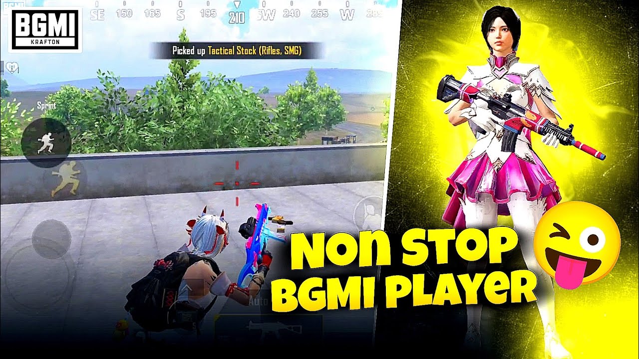Non stop BGMI player 😜 Fastest Android player | BGMI clutches 3 finger ...