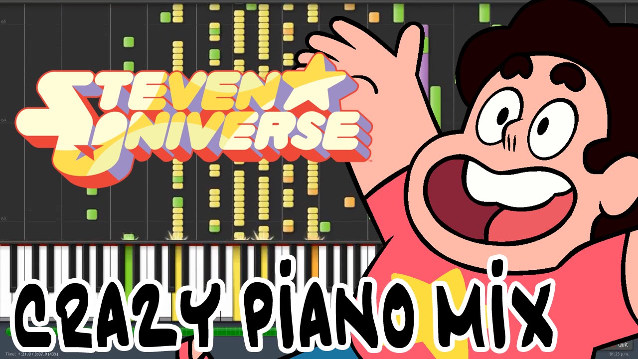 Crazy Piano! STEVEN UNIVERSE THEME - YouTube