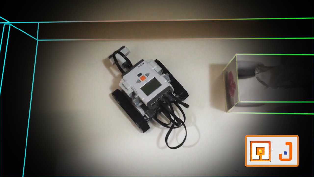 Mapping with Ultrasonic Sensor + LeJOS - YouTube