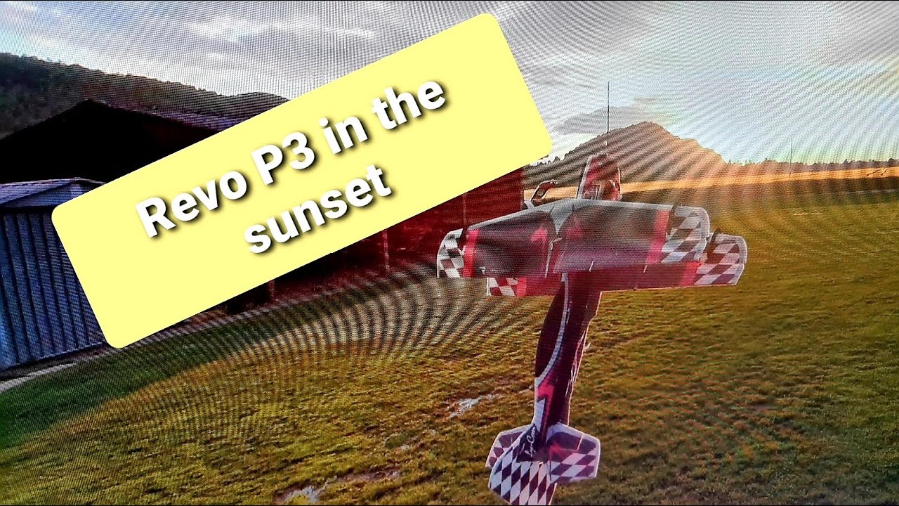 RC-Factory Revo P3 in the sunset - YouTube