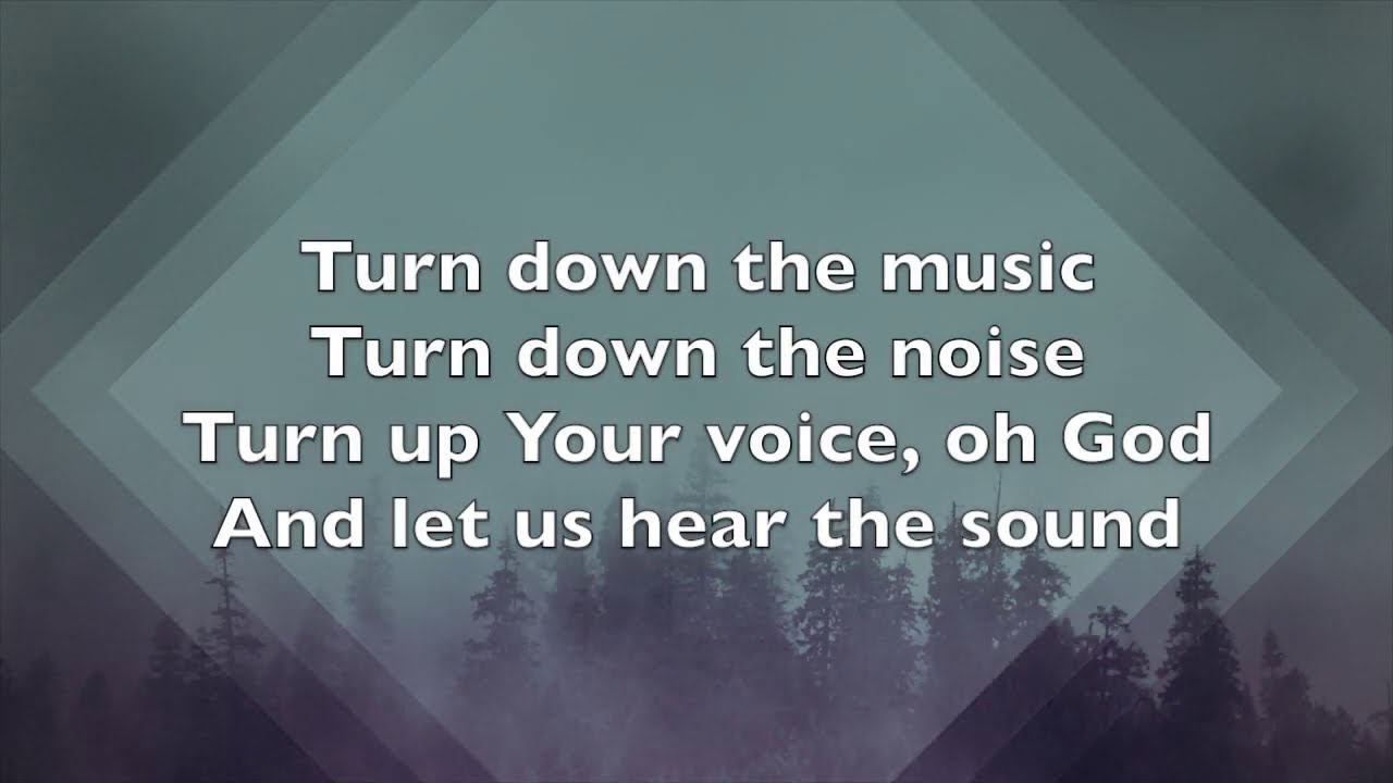 Turn Down The Music (Clear The Stage Interlude) - Shane and Shane - YouTube