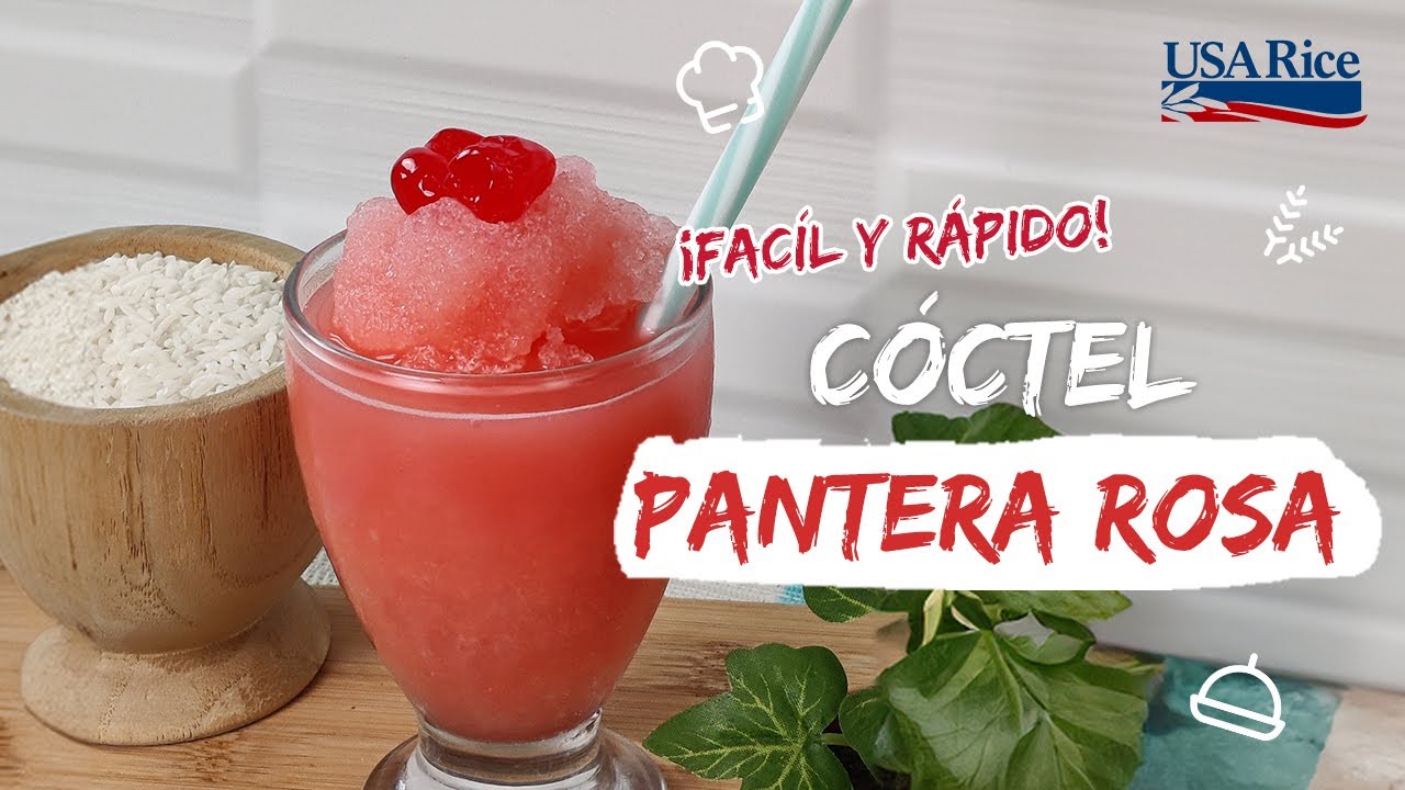 Descubre El Sabor Mágico del Cóctel Pantera Rosa | USA Rice Mexico ...