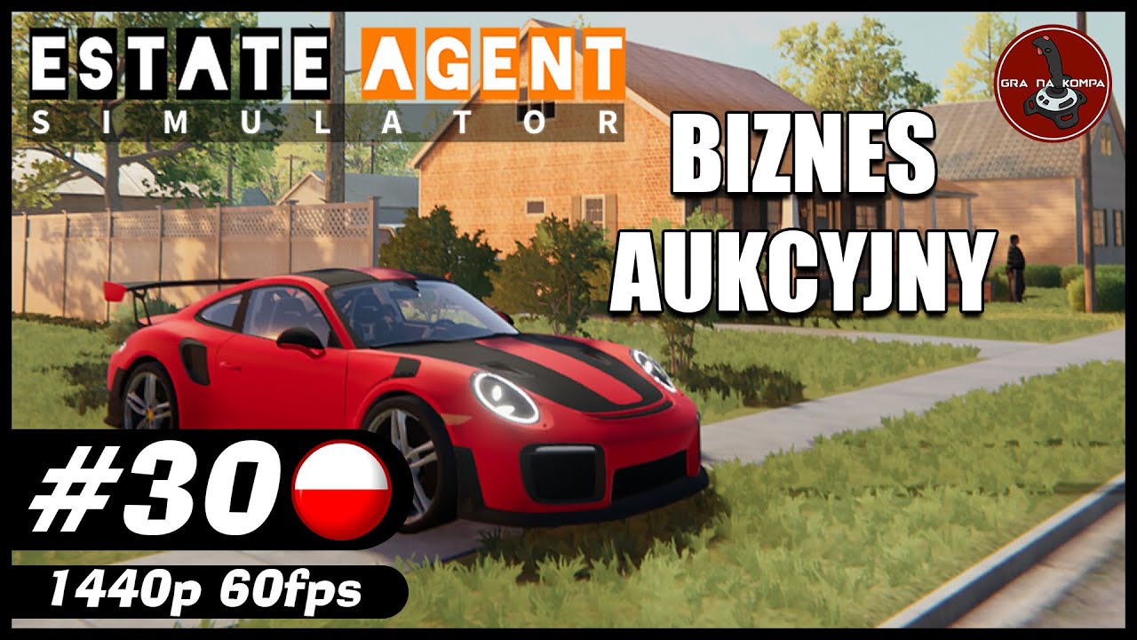 Biznes aukcyjny || #30 || Estate Agent Simulator - YouTube