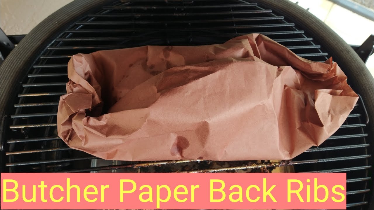 Butcher Paper Back Ribs 😎 - YouTube