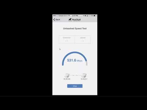 Ruckus Unleashed Mobile App Dashboard Menu Options - YouTube