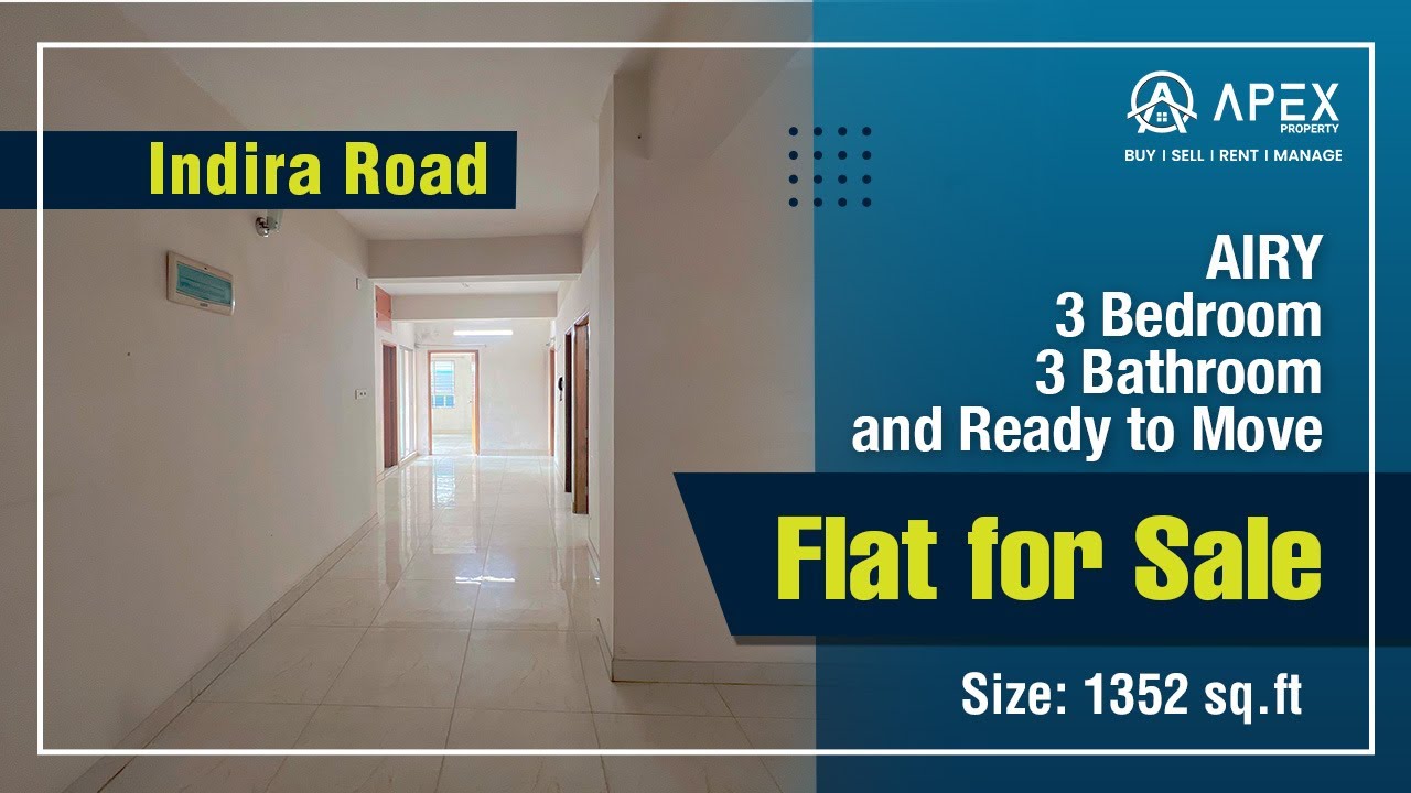Buy Ready 1352sqft Flat In Indira-Road Tejgaon || 3 beds and 3 baths ...