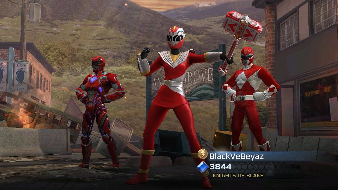 Amelia Jones Cosmic Fury Red Ranger Power Rangers Legacy Wars Gameplay ...