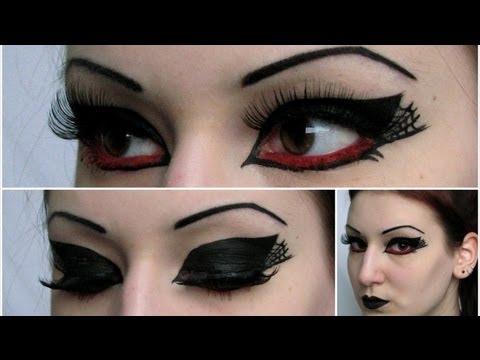 Death Rock Inspired [MAKEUP TUTORIAL] - YouTube