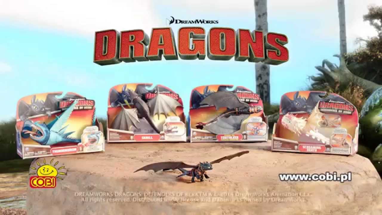 Dragons Smoki Jak wytresować smoka 2 reklama Smoki Figurki Cobi ...