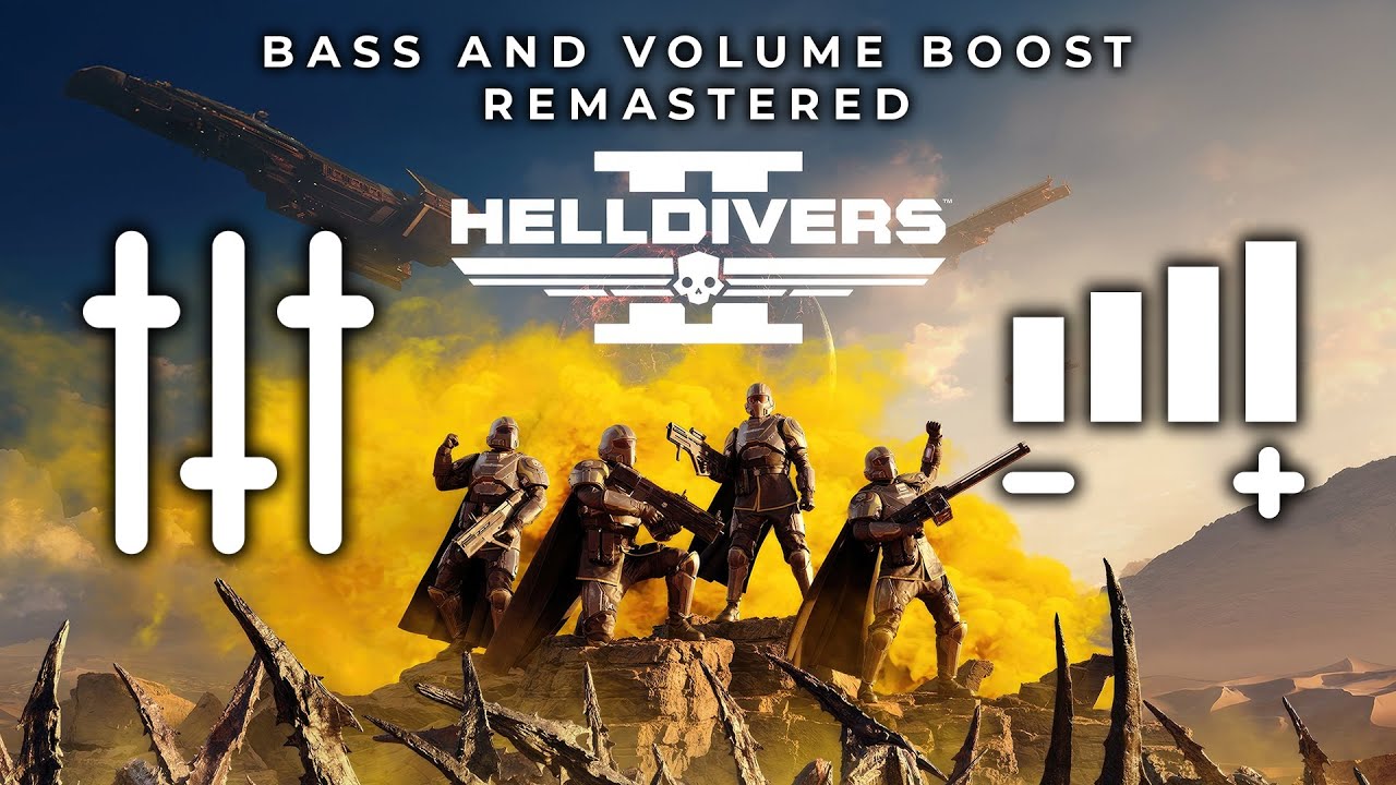 HELLDIVERS 2 MAIN THEME : A Cup of Liber-Tea - SUPER EARTH BASS + VOLUME BOOST & REMASTERED ...