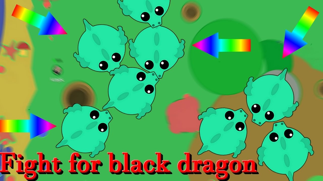 Mope.io Big battle to get the black dragon || New update - YouTube