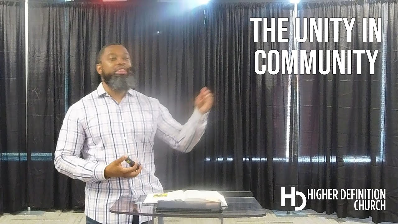 The UNITY in CommUNITY // Pastor Ernest Almond - 5/25/2025 - YouTube