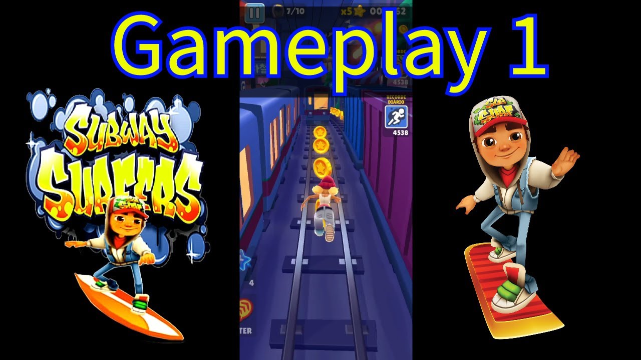 Gameplay 1 [ Subway surfers ] - YouTube