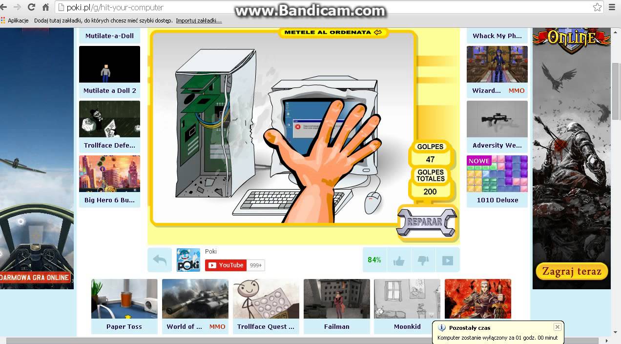 hit your computer a masz konputerze - YouTube