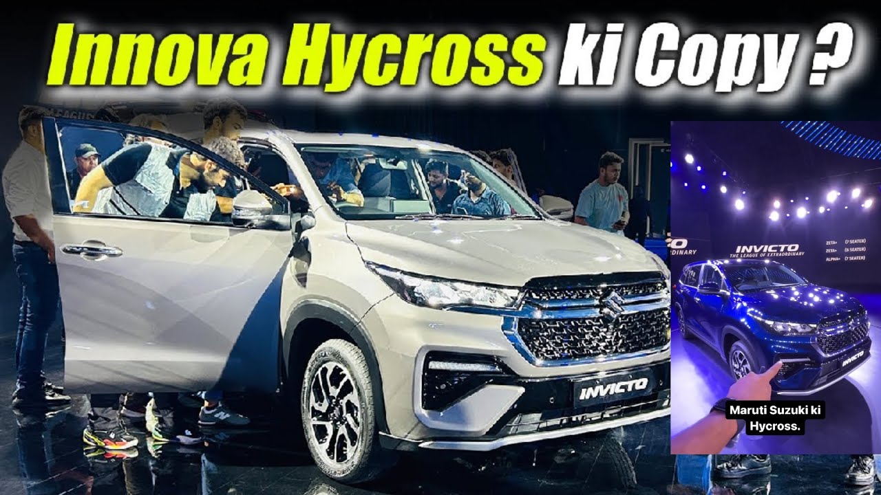 The all new Innova Hycross copy Maruti in INVICTO / Is Launched Full ...