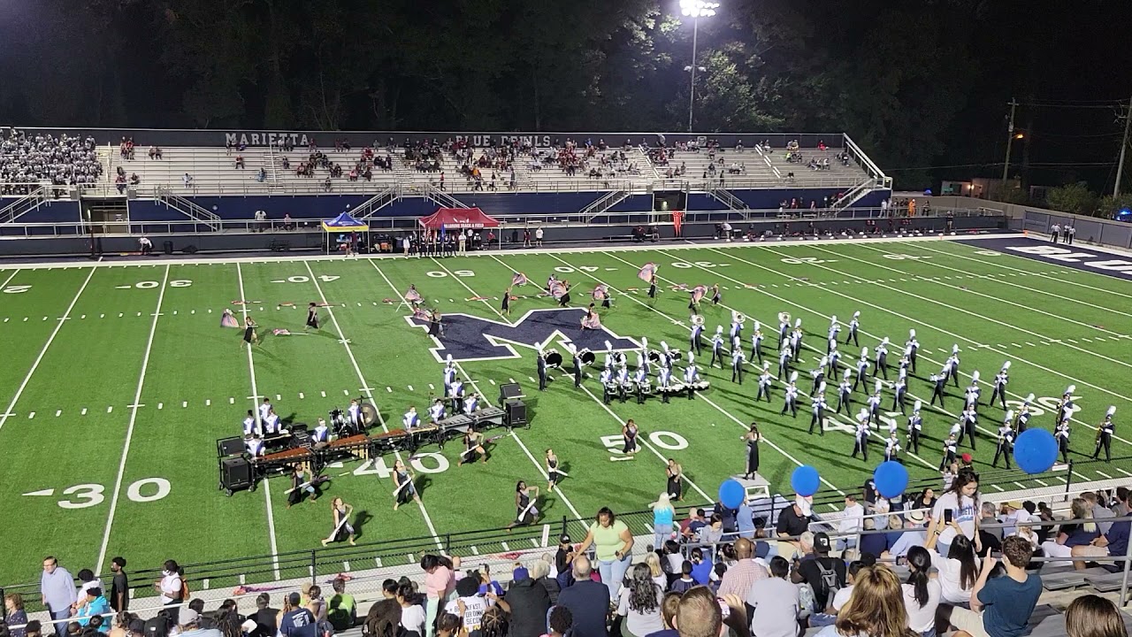 Marietta Marching Band 2022 - Halftime Performance - HOMECOMING! - YouTube