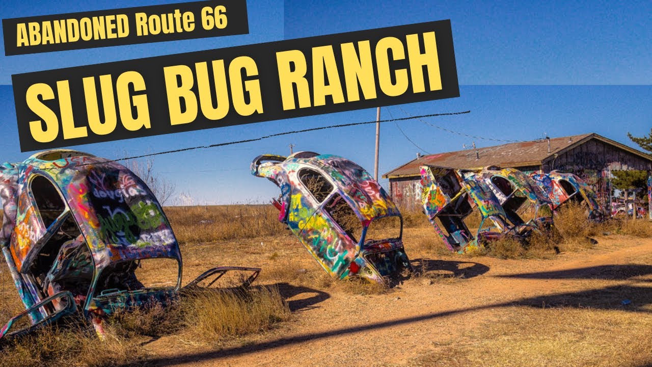 SLUG BUG RANCH // Route 66 Texas // Texas ghost town - YouTube