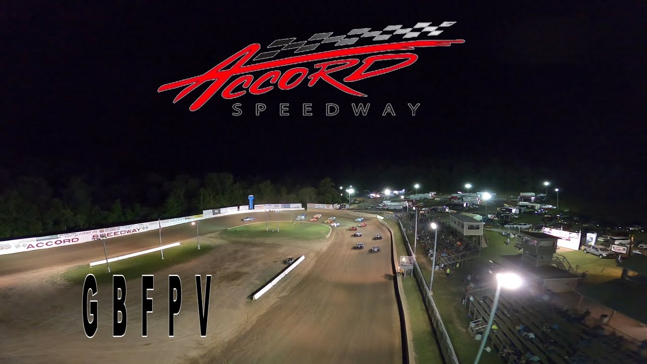 GBFPV HD 1 Accord Speedway 6 17 22 Flight two and three dirt Green flag ...