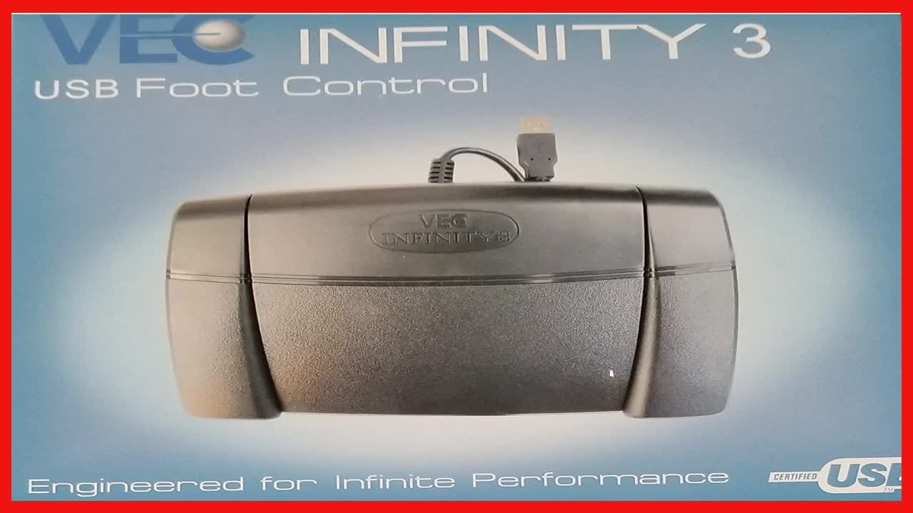 Great product - VEC in-USB-3 Infinity 3 Digital USB Foot Control - YouTube