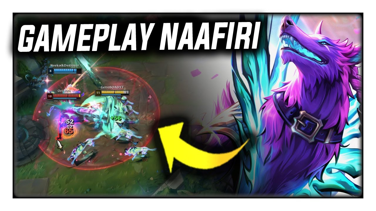 😱 ¡NAAFIRI es DIOS (MID ASESINO)! *PRIMER GAMEPLAY COMPLETO NUEVO ...