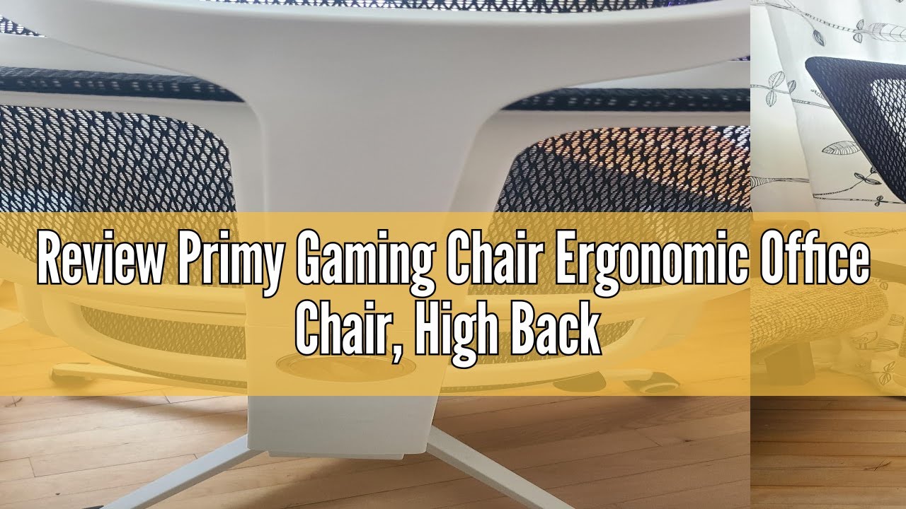 Review Primy Gaming Chair Ergonomic Office Chair, High Back Breathable ...