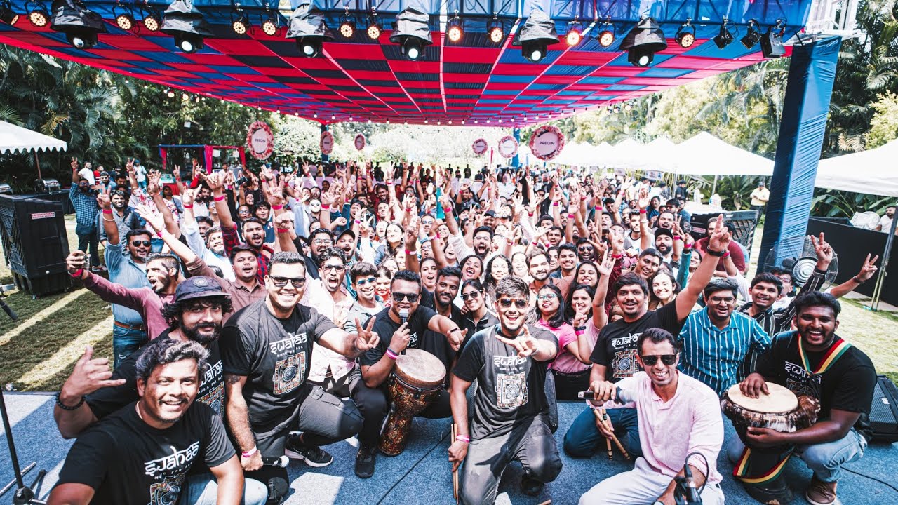 Swahaa Band Drum Circle - YouTube